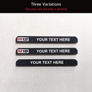 Milwaukee Packout SLIM Drawer Labels - Customised for 48-22-8444 / 48 ...