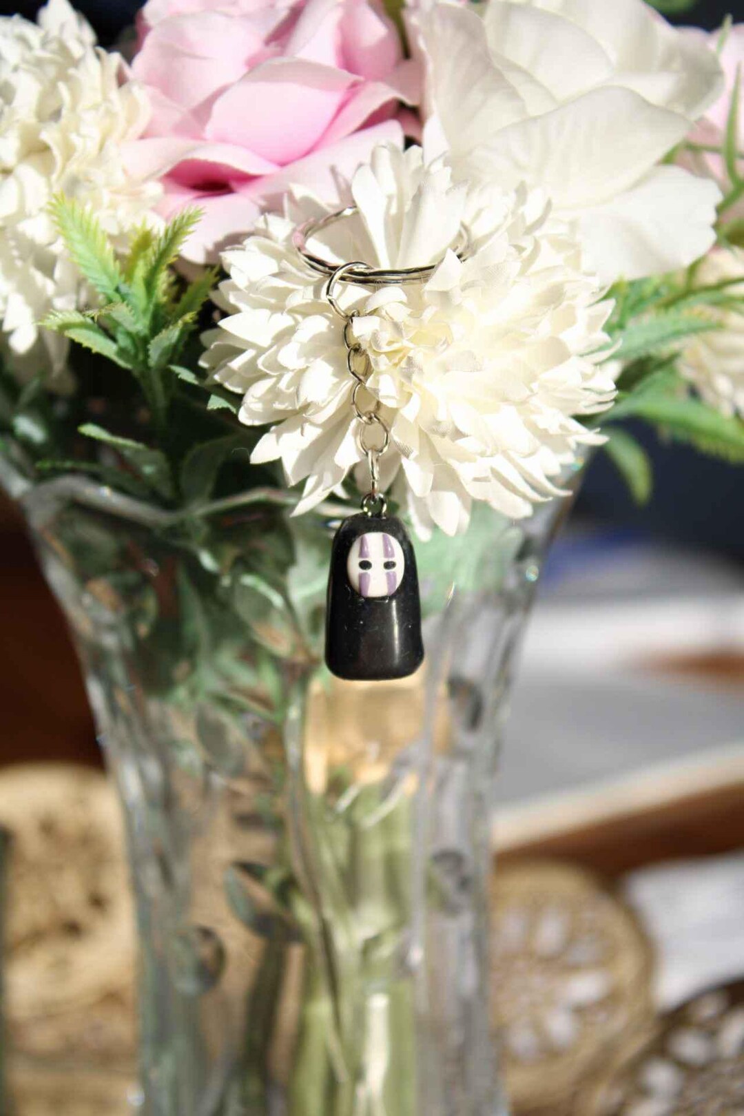 Studio Ghibli - No Face Keychain - Etsy