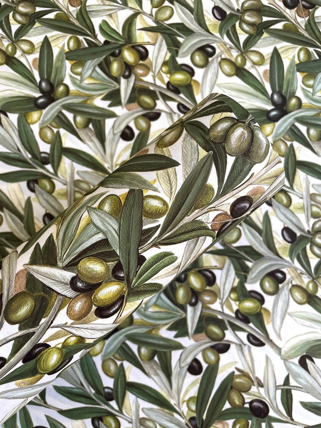 4 Sheets Decorative Paper Oliva 9x12 - Etsy