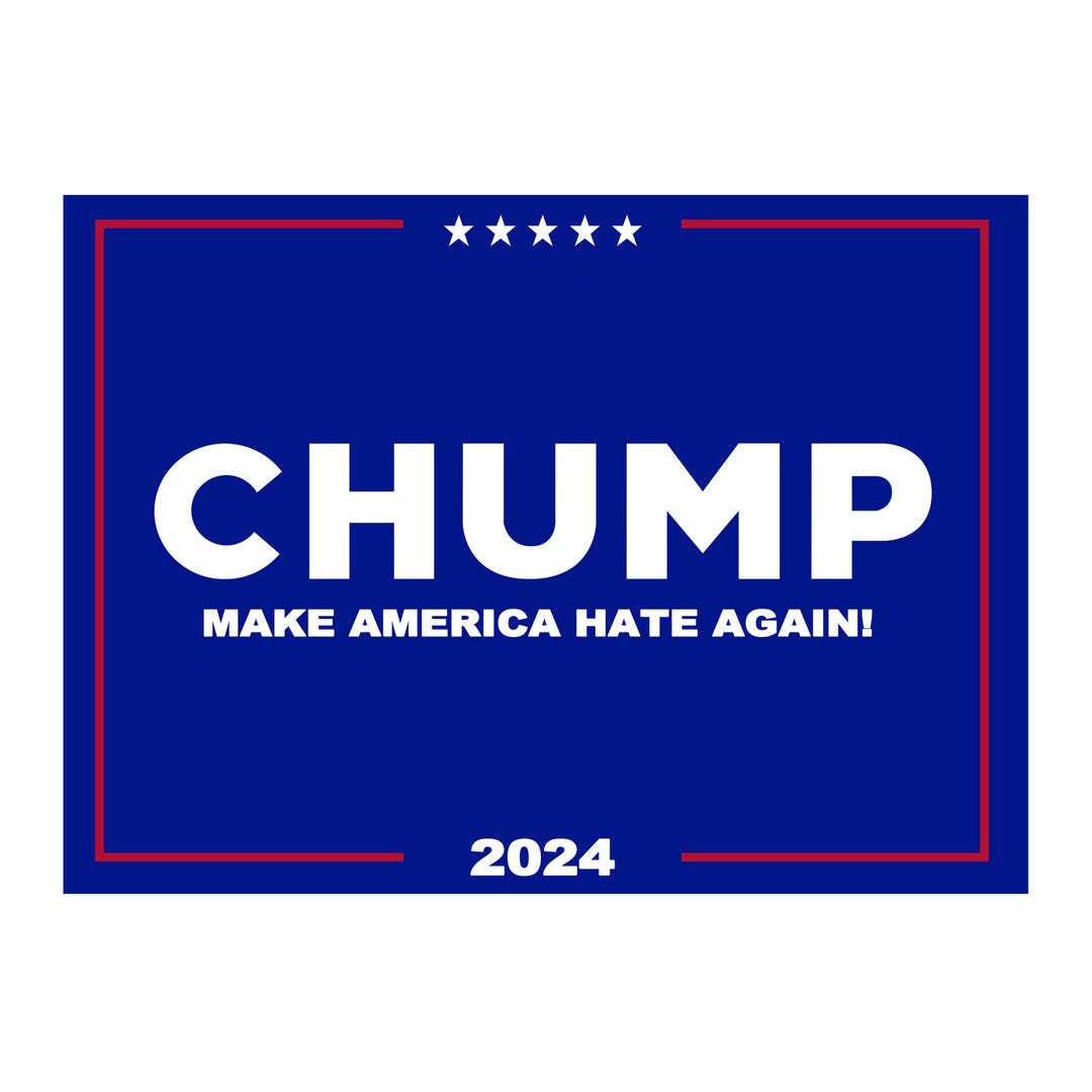Trump Chump PNG Bundle - Make America Hate Again - Trump 2024 Election ...