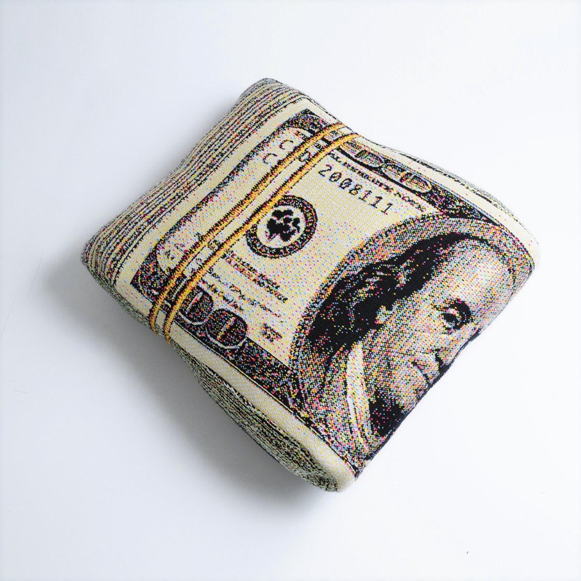 Folded Banknote Shape Pillow, US Dollar (phone Number Must Be Included ...