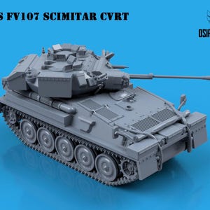 Alvis FV107 Scimitar Model - Multiple Scales - Made to Order -check ...