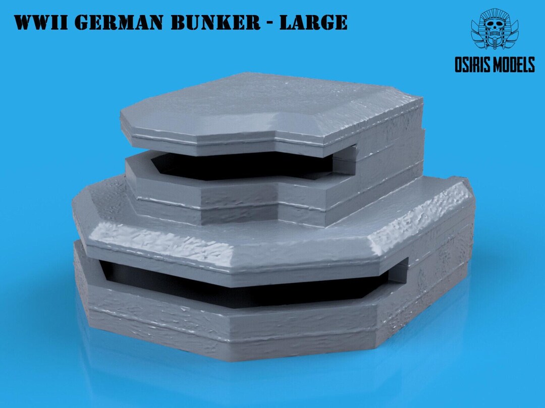 WWII German Bunker - Large - Made to Order - Check Lead Times - Etsy