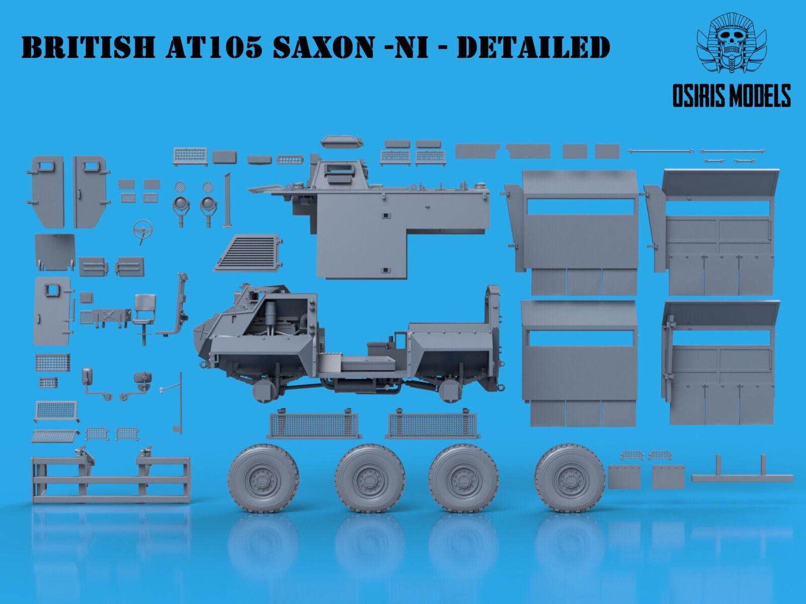 British AT105 Saxon Model with Interior Made to Order Check Lead Times ...