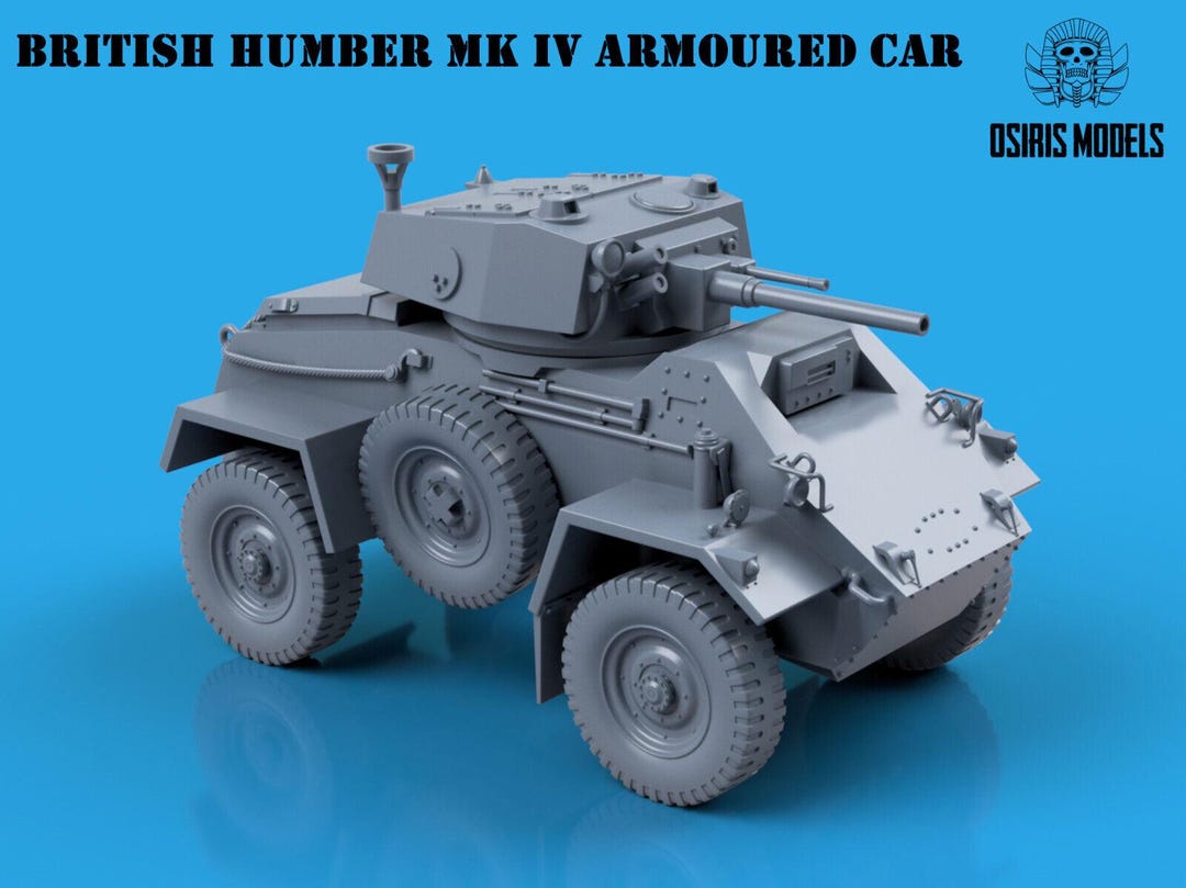 WWII British Humber MK IV Armoured Car - Without Stowage - Check Lead ...