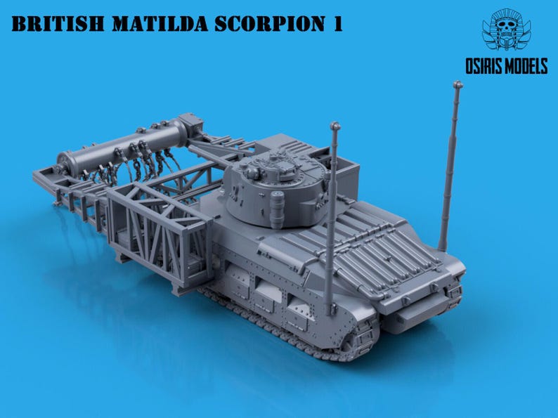 British Matilda Scorpion I- Multiple Scales - Made to Order - Check ...