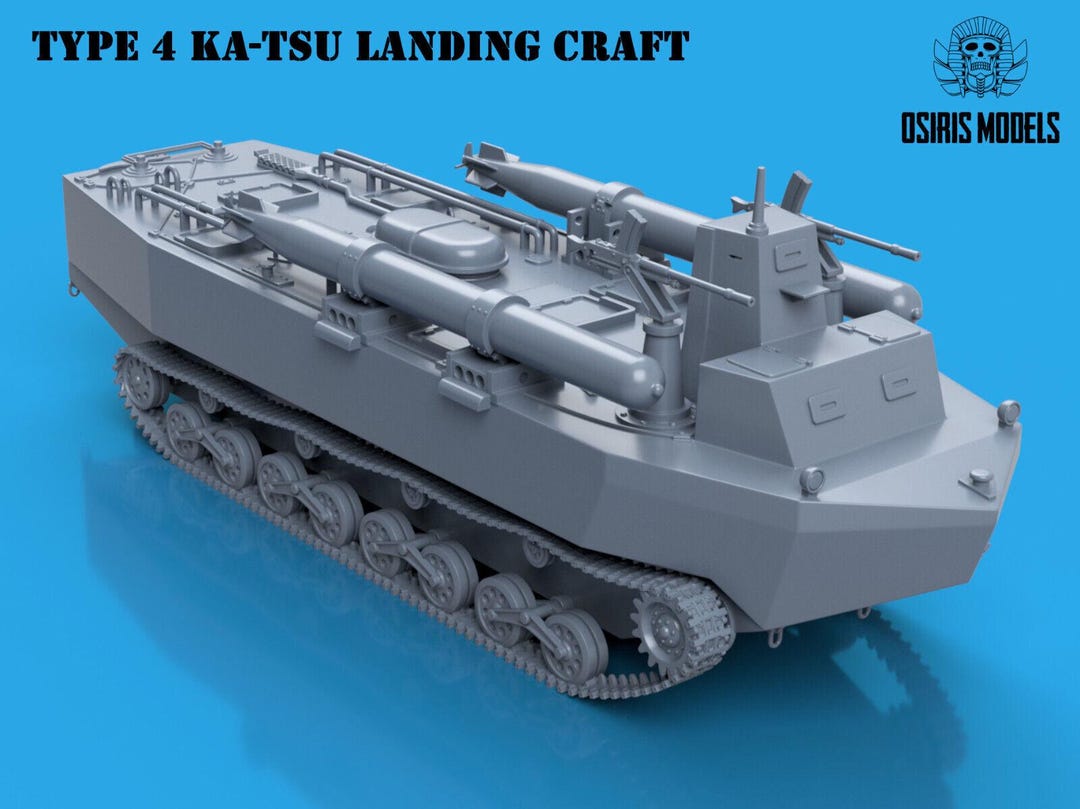 Japanese WWII Type 4 Ka-tsu Landing Craft - Made to Order - Check Lead ...