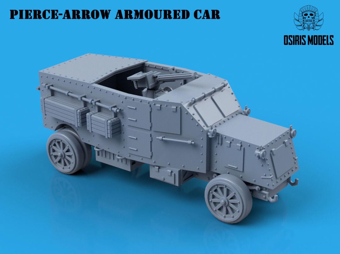 British WWI Pierce-arrow Armoured Car - Made to Order - Check Lead ...