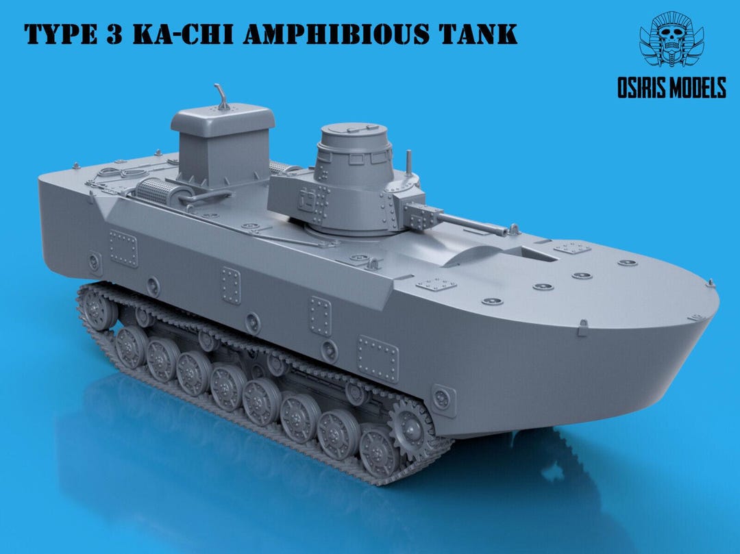 Japanese WWII Type 3 Ka-chi Amphibious Tank - Made to Order - Check ...