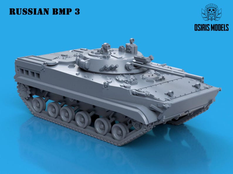 Russian BMP 3 IFV Model - Multiple Scales - Made to Order - Check Lead ...