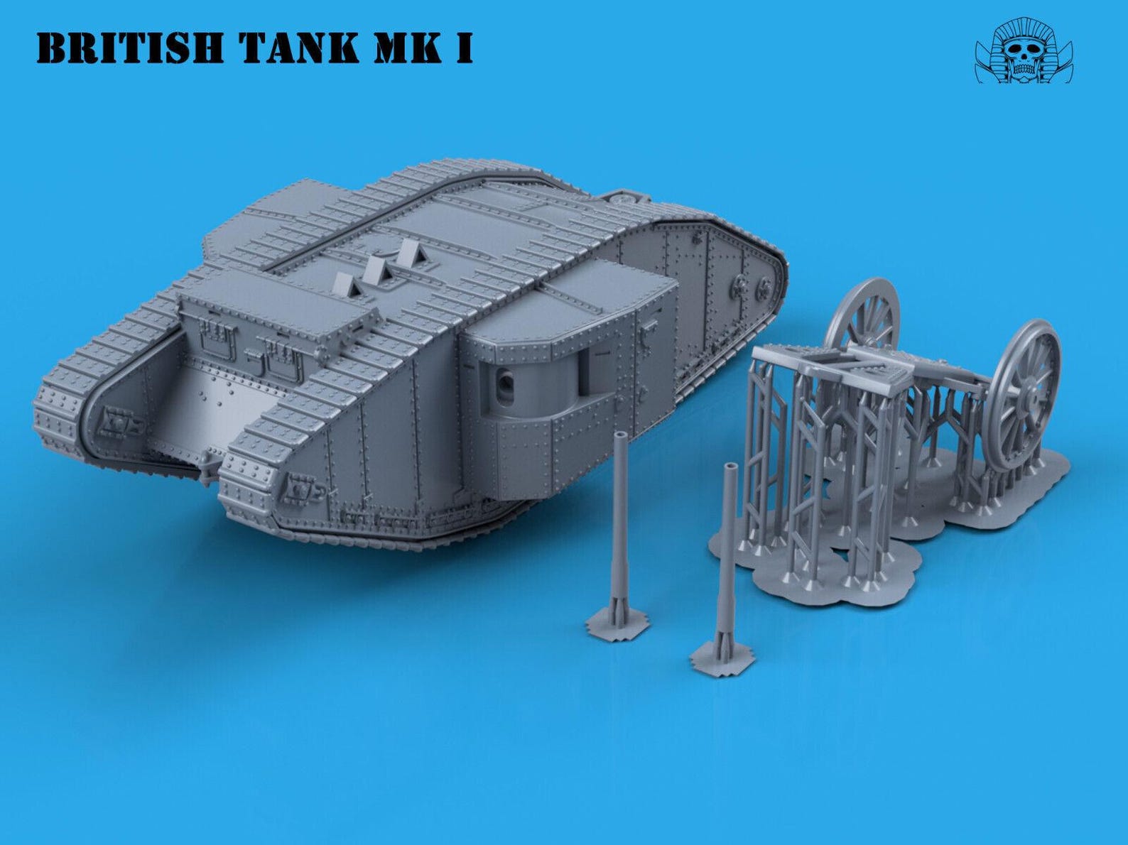 British WWI Tank MK I - Made to Order - Check Lead Times - Etsy