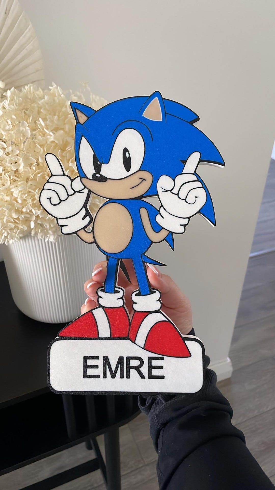 Sonic Personalised Name Door Sign - Etsy Australia
