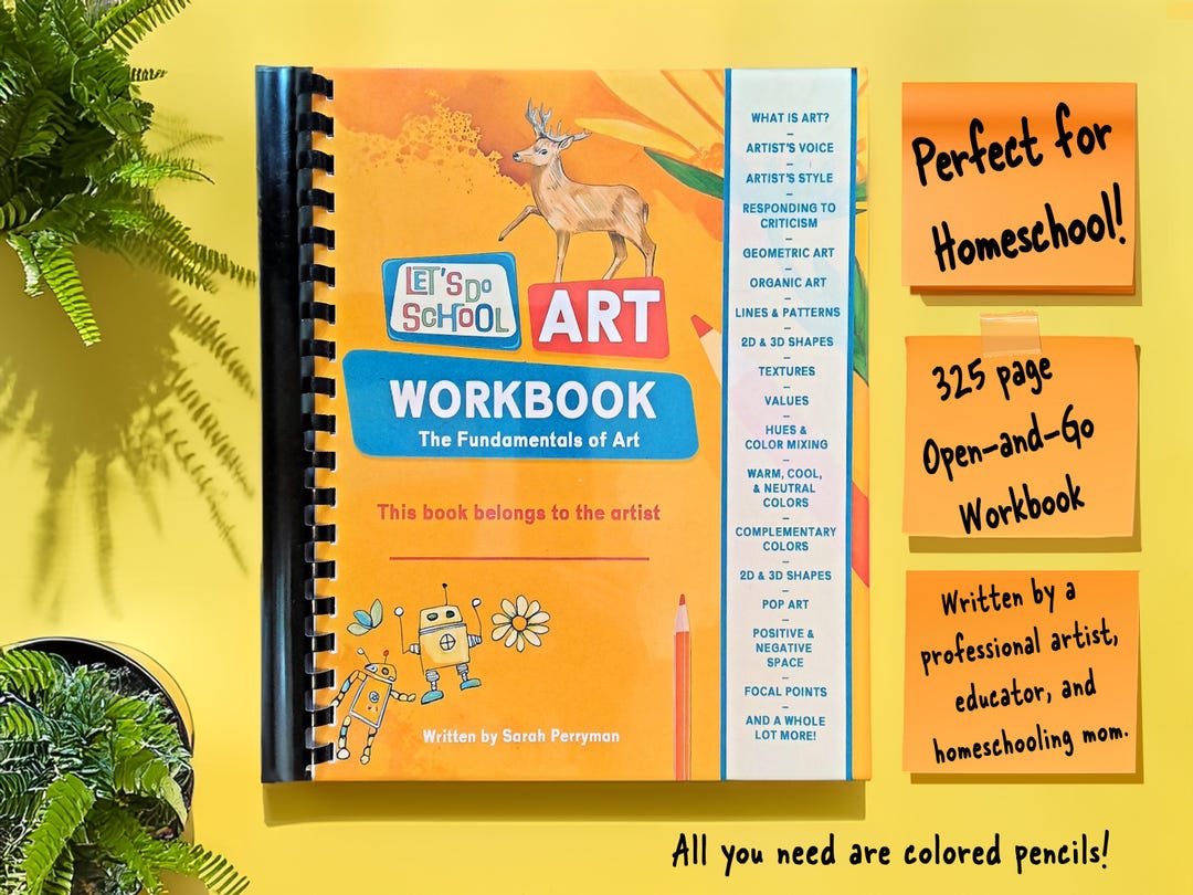 Art Fundamentals: All-in-one Homeschool Art Curriculum, Elementary-high ...