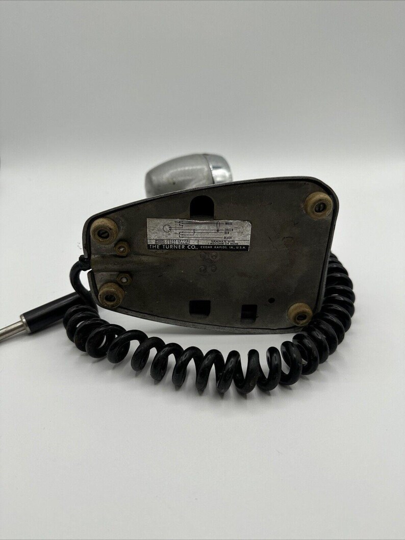 Ham Radio CB Radio Turner Desk Microphone MODEL J 254 UNTESTED - Etsy