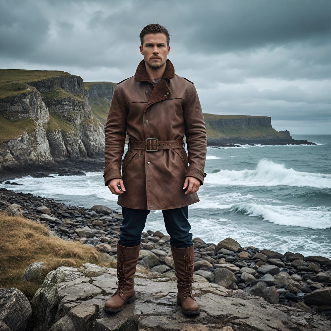 Custom Men's Rugged Medieval Jacket | Stunning Ren Fair Explorer ...