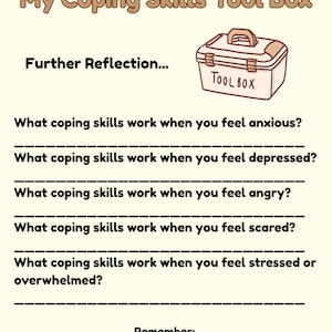 Coping Skill Toolbox - Etsy