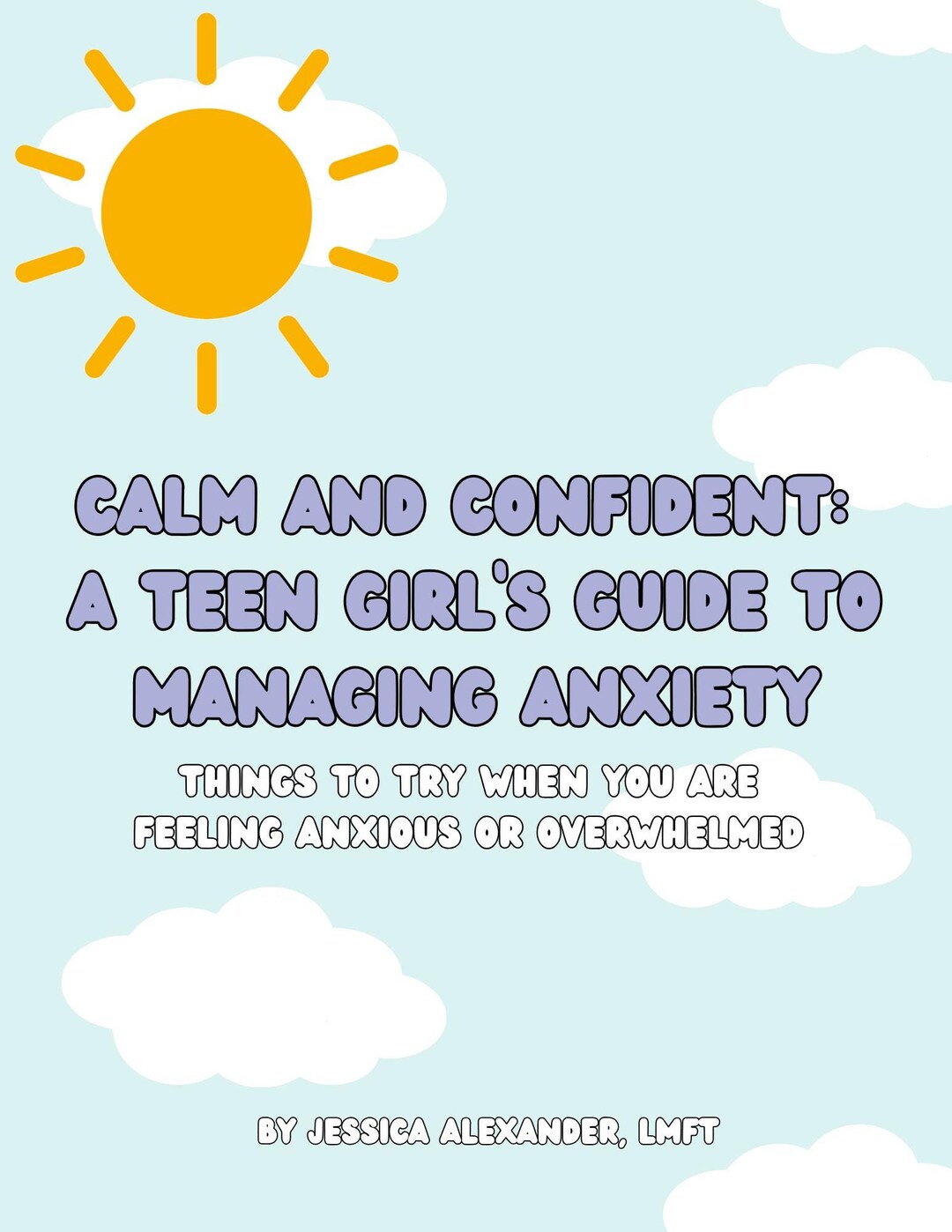 Calm and Confident: A Teen Girl's Guide to Managing Anxiety - Etsy