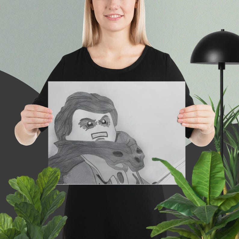 NINJAGO Morro, Master of Wind Pencil Drawing - Etsy