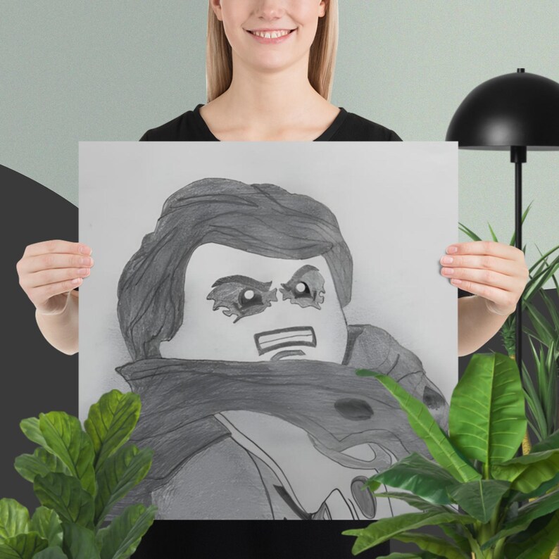 NINJAGO Morro, Master of Wind Pencil Drawing - Etsy