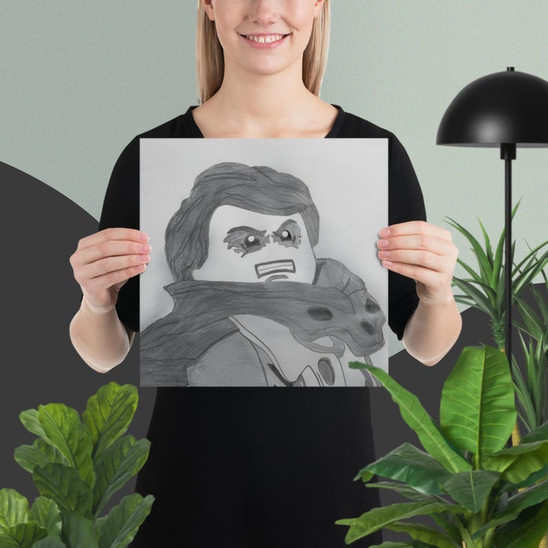 NINJAGO Morro, Master of Wind Pencil Drawing - Etsy