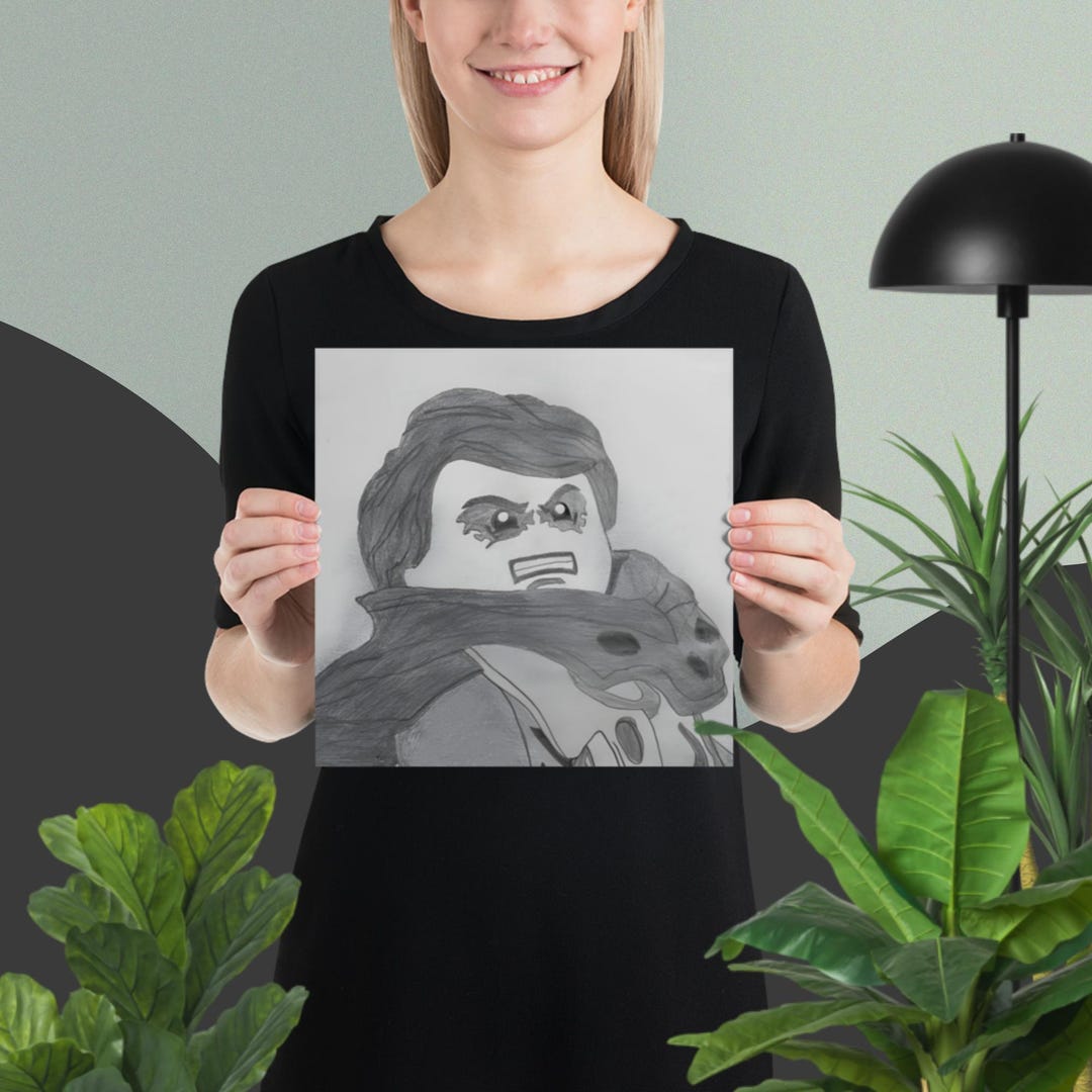 NINJAGO Morro, Master of Wind Pencil Drawing - Etsy