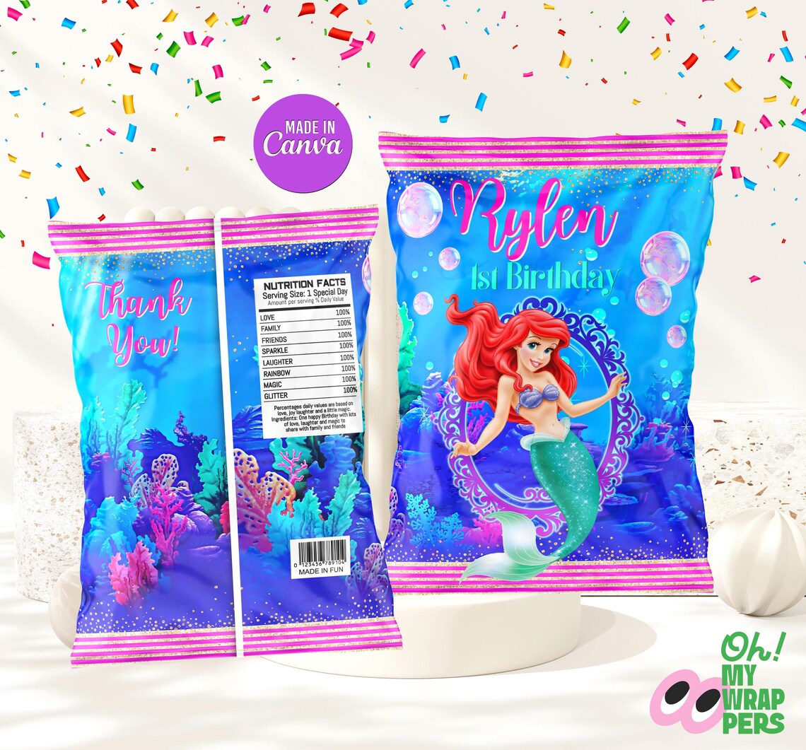 Kids Chip Bag Label Kids Chip Bag Kids Chip Template Kids Chip Bag ...