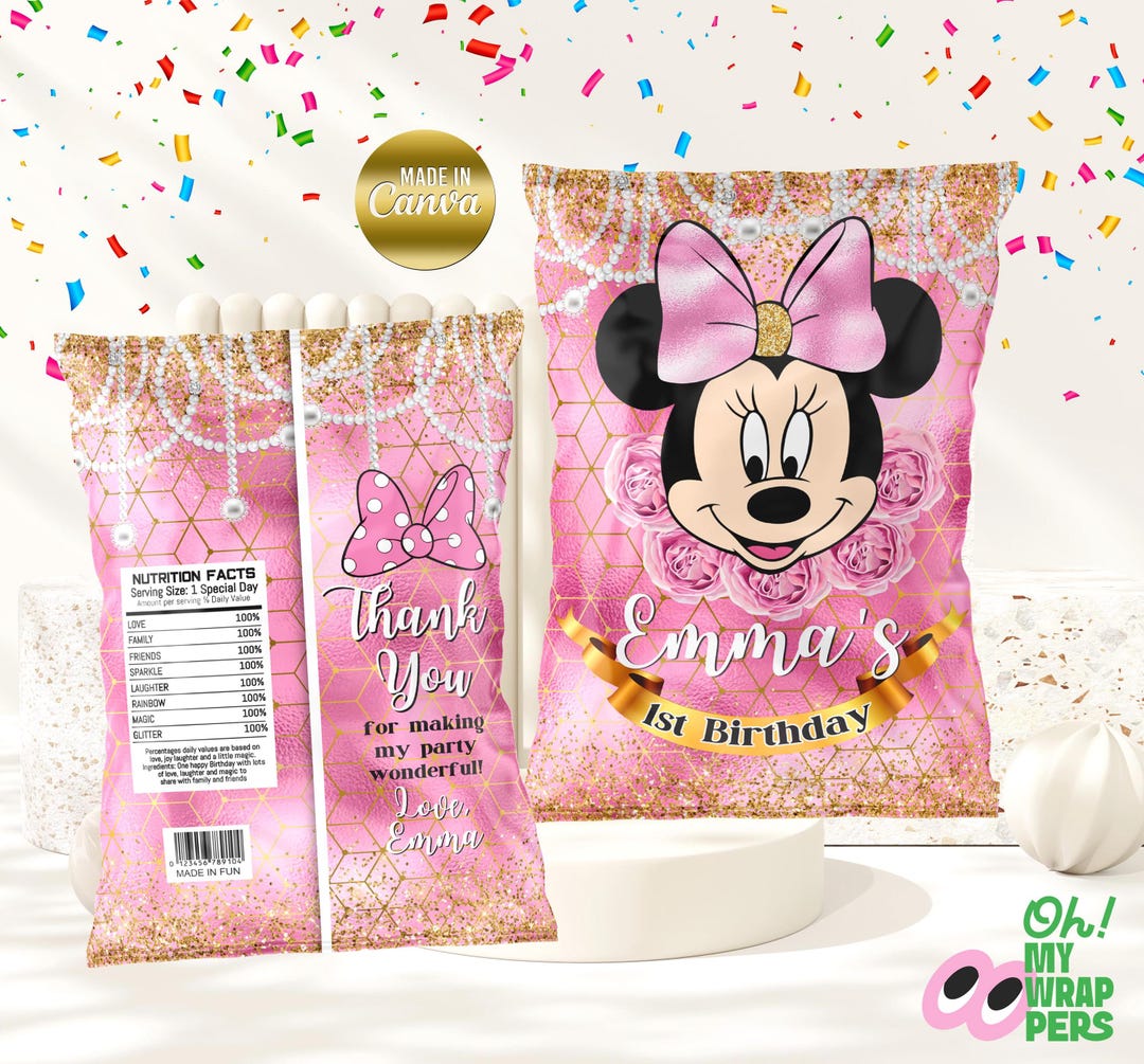 Kids Chip Bag Label Kids Chip Bag Kids Chip Template Kids Chip Bag ...