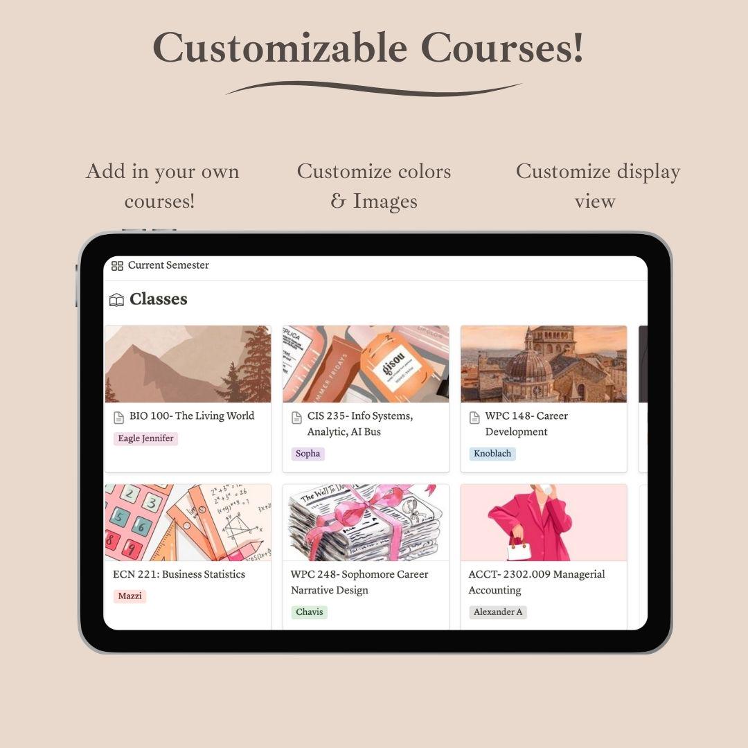 Ultimate Notion Student Planner| Student Success Hub | Customizable ...