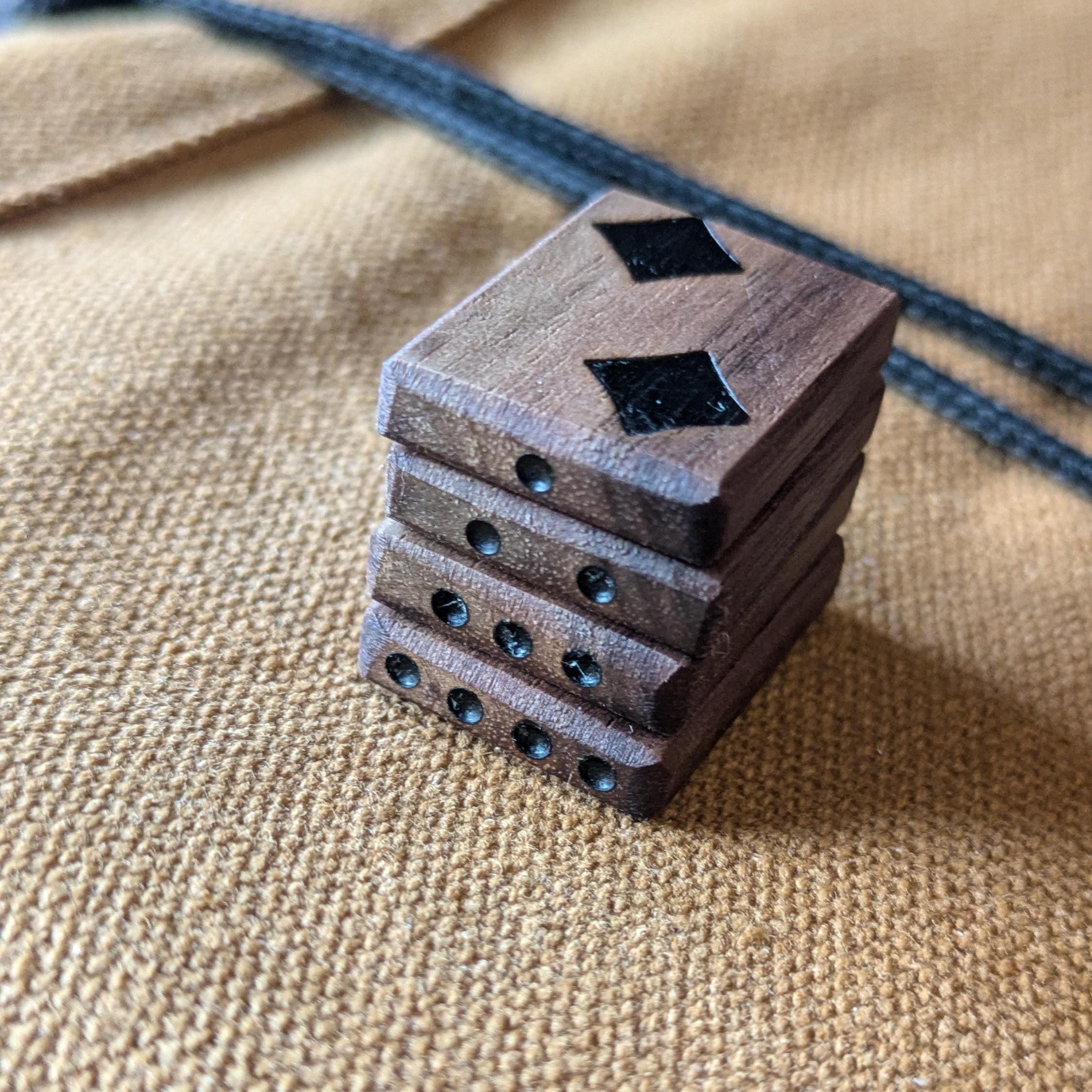 Earth Divination Wood Geomancy Tokens - Etsy