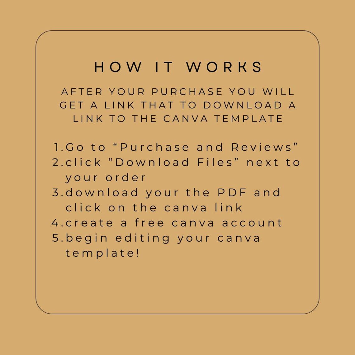 Order Form Template. Editable Canva Order Form. Small Business Order ...