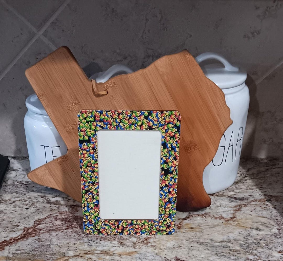 Custom 4x6 Halloween "wicked Trolls" Picture Frame With Generative Art ...
