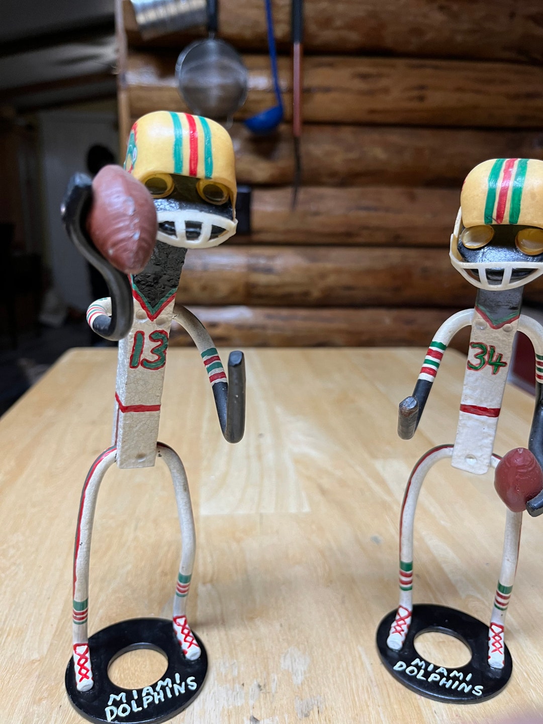 Unique Handcrafted Football Figurines - One-of-a-kind Sports Decor - Etsy