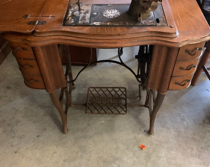 Local Pickup Only-vintage Treadle Sewing Machine- Free Model ( Singer ...