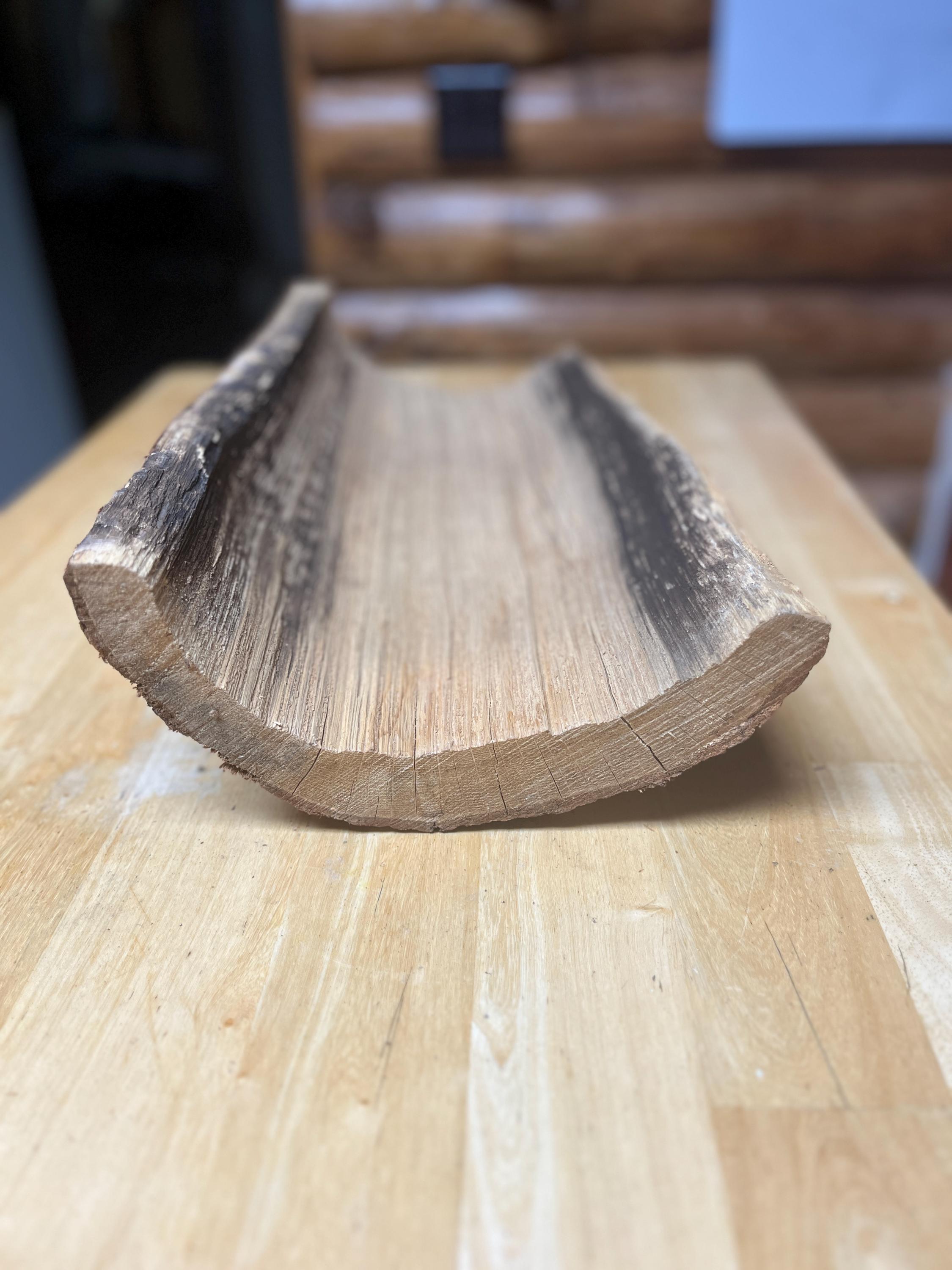 Red Oak Wood Slab: Unique Craft Project Piece (24x10x1.5 In - Etsy