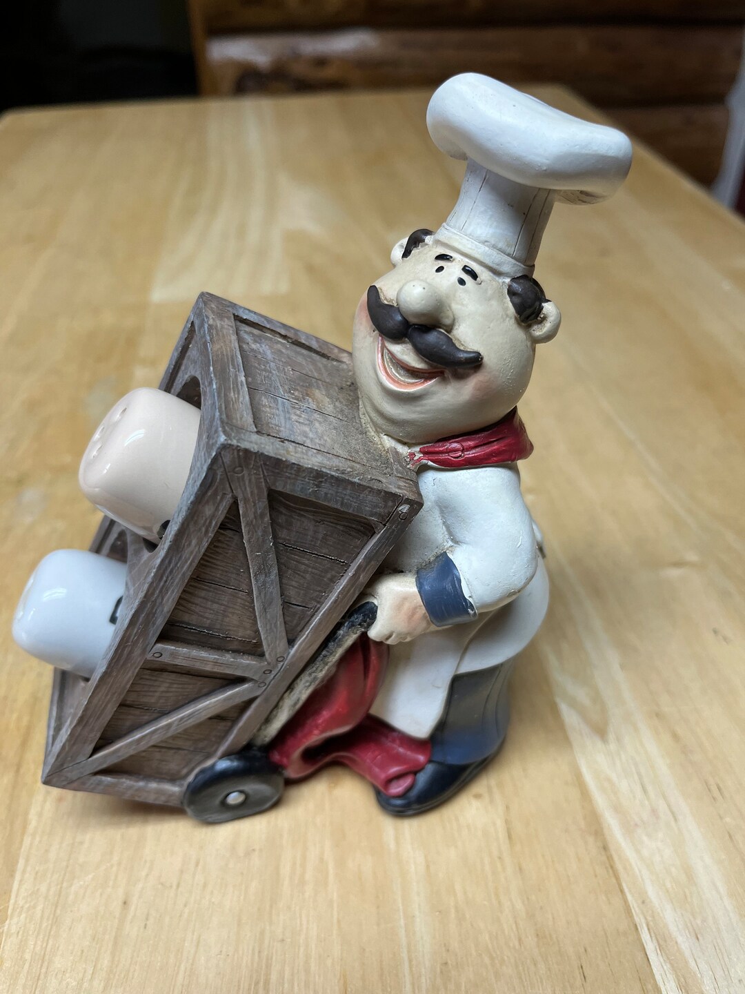 Chef Salt Shaker-vintage Salt Shaker-collectable Salt Shaker-antique ...