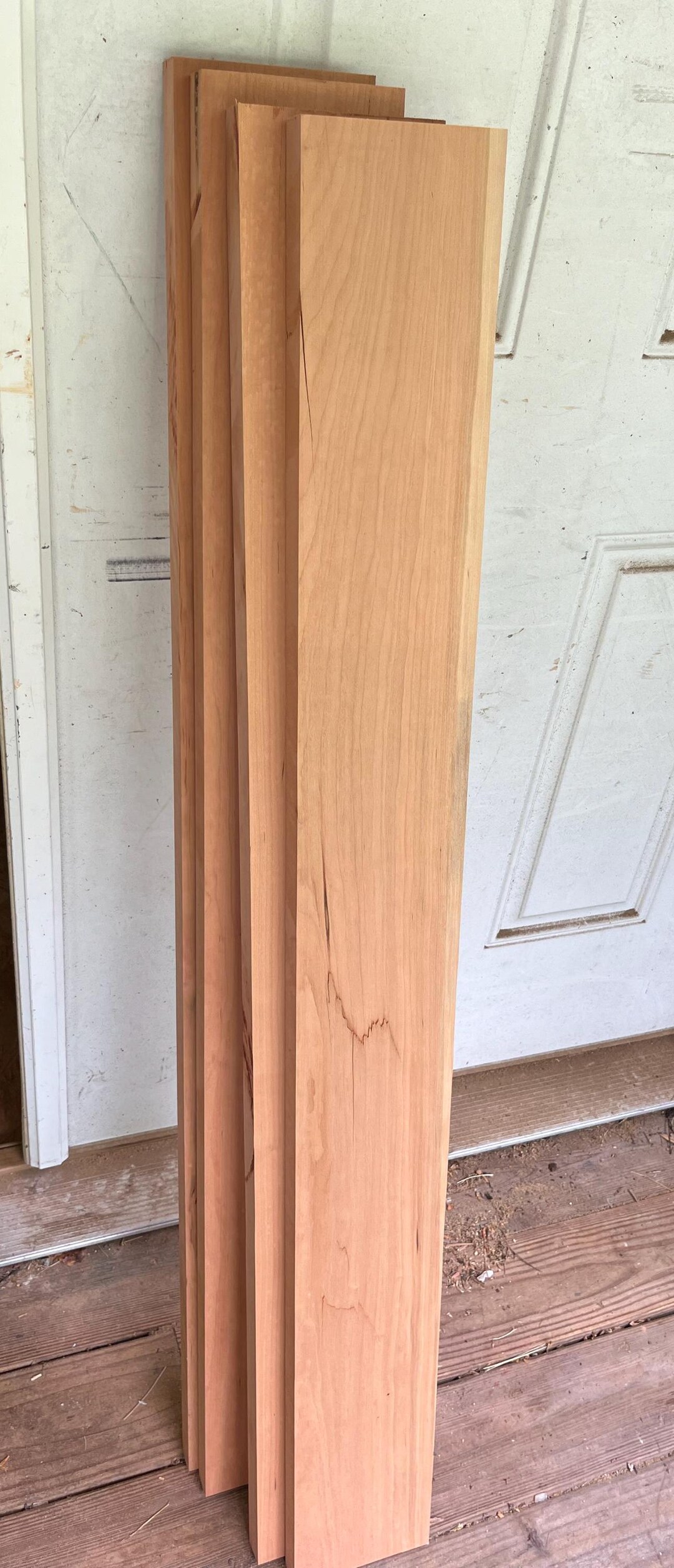 Cherry Wood Boards/planed Kiln Dried/craft Supplies/48'' X 5 1/2'' X 1 ...