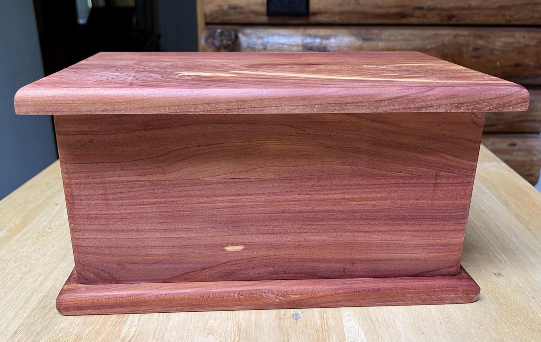 Handcrafted Red Cedar Box for Jewelry Storage-12'' Long X 6 1/2'' Wide ...