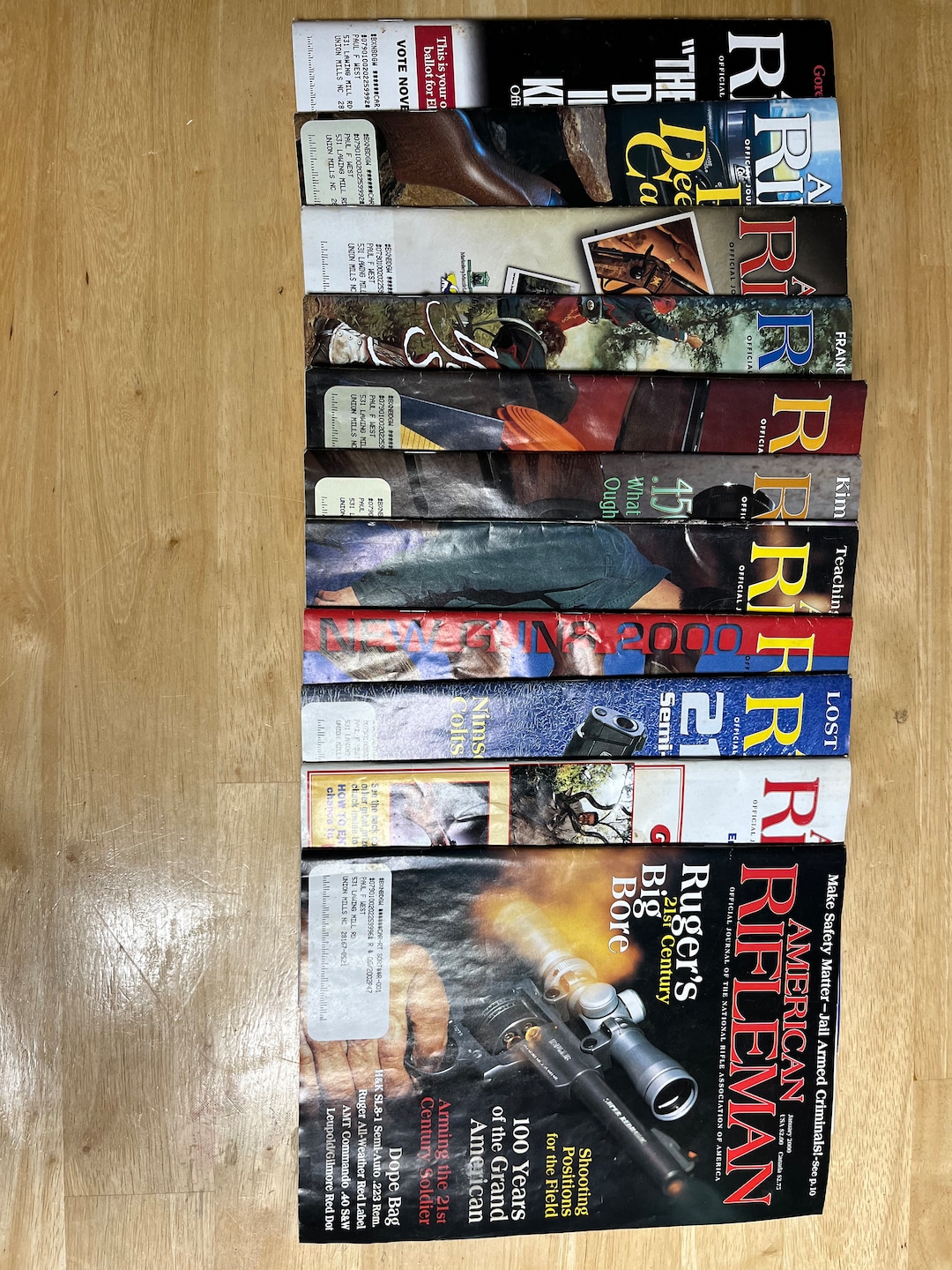 Magazine Collection-american Rifleman Magazine collectable Item-2000 ...