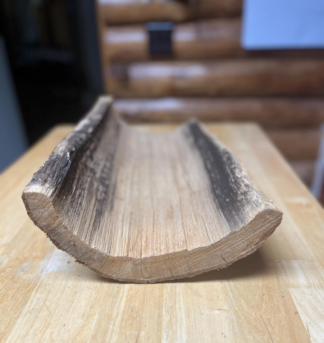 Red Oak Wood Slab: Unique Craft Project Piece (24x10x1.5 In - Etsy