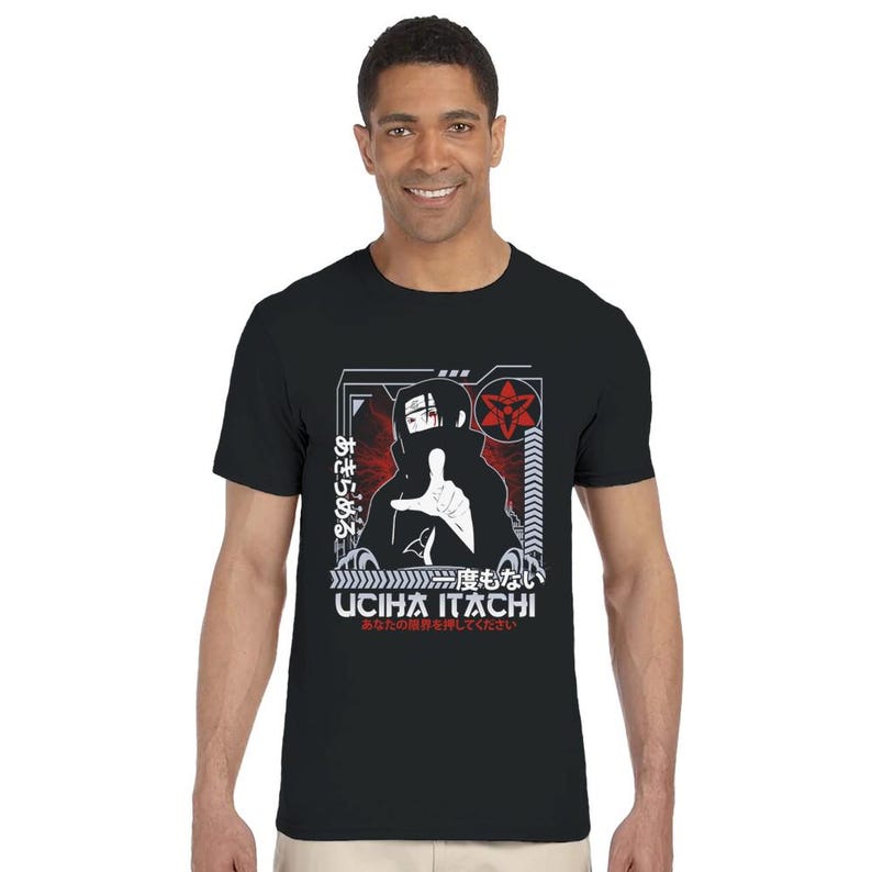Itachi Uchiha Naruto Anime Merch Streetweaclothing UNISEX Fan Made ...