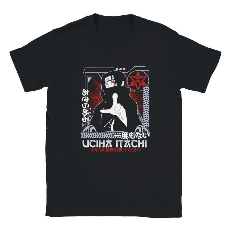Itachi Uchiha Naruto Anime Merch Streetweaclothing UNISEX Fan Made ...