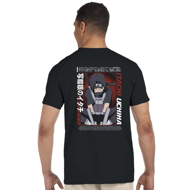 Itachi Uchiha Naruto Anime Merch Streetweaclothing UNISEX Fan Made ...