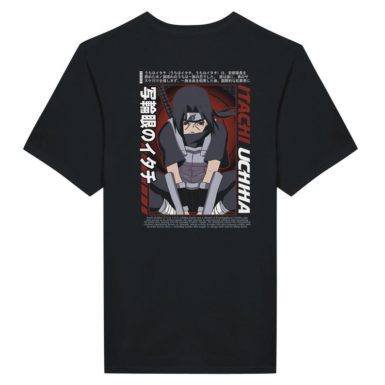 Itachi Uchiha Naruto Anime Merch Streetweaclothing UNISEX Fan Made ...
