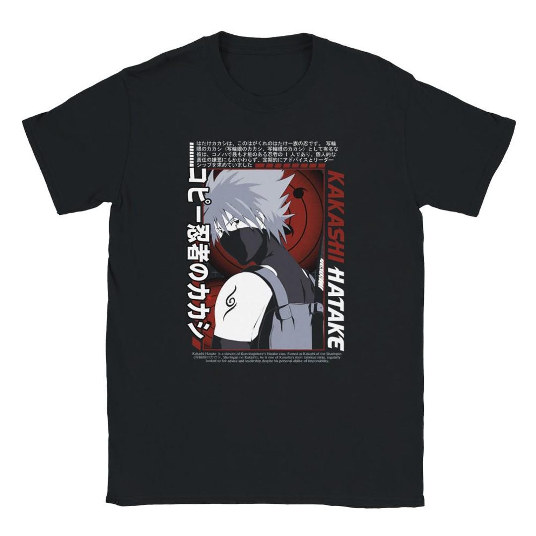 Kakashi Hatake Naruto Anime Merch Streetweaclothing UNISEX Fan Made ...