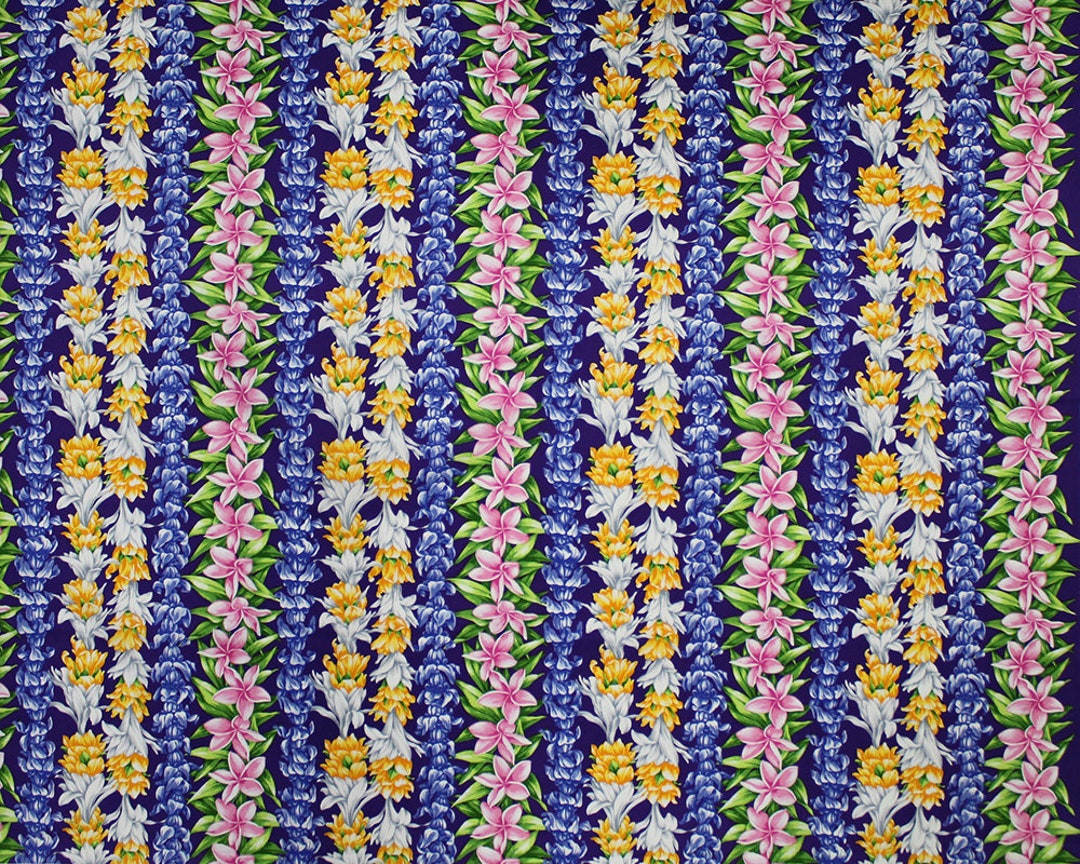 Hawaiian Leis Fabric From Trans-pacific Textiles - Etsy