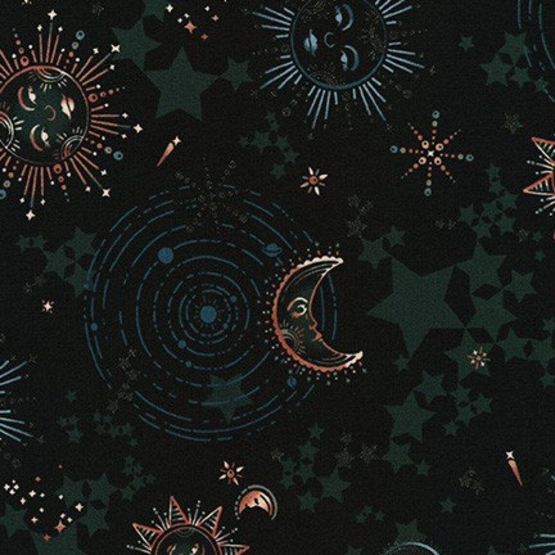 Moonlight Charm Squares Five by Five Inch Squares | Etsy