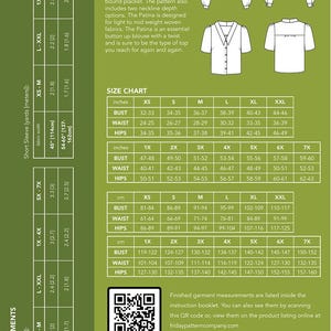 The Patina Blouse Pattern From Friday Pattern Company Designer Chelsea ...