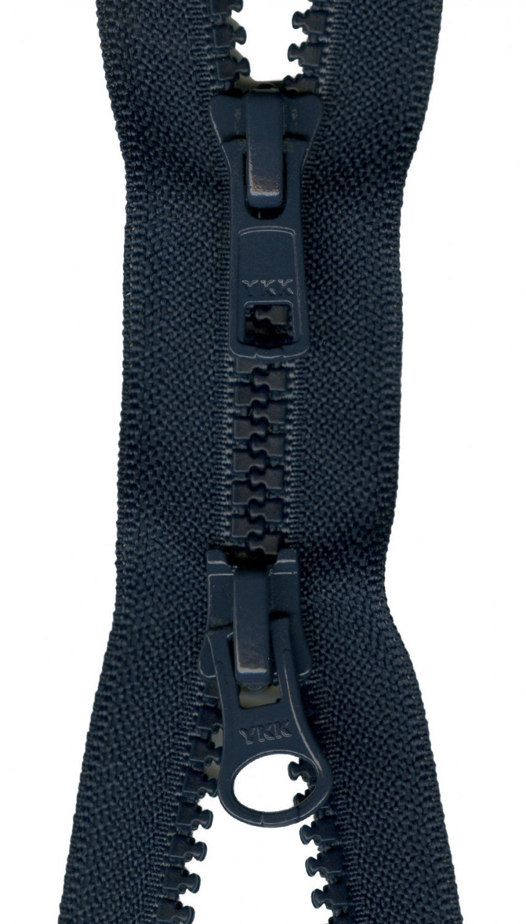 Vislon 2-way Separating Zipper 36 Inch Navy - Etsy