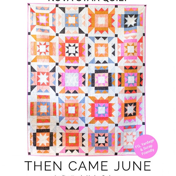 Nova Star Quilt Pattern - Etsy