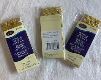 Metallic Rick Rack - Etsy